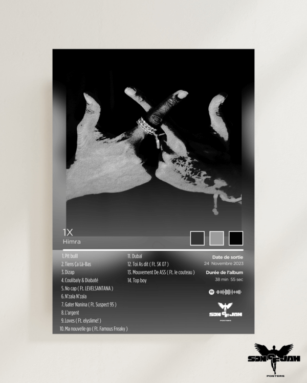 Poster Himra - 1X ( A3 ) - son of jah posters